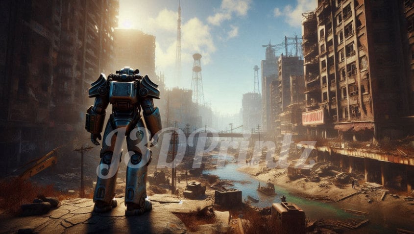 Fallout 4 Inspired Digital Backgrounds Download - Etsy