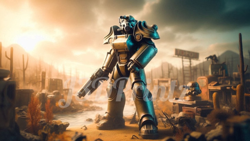 Fallout 4 Inspired Digital Backgrounds Download - Etsy