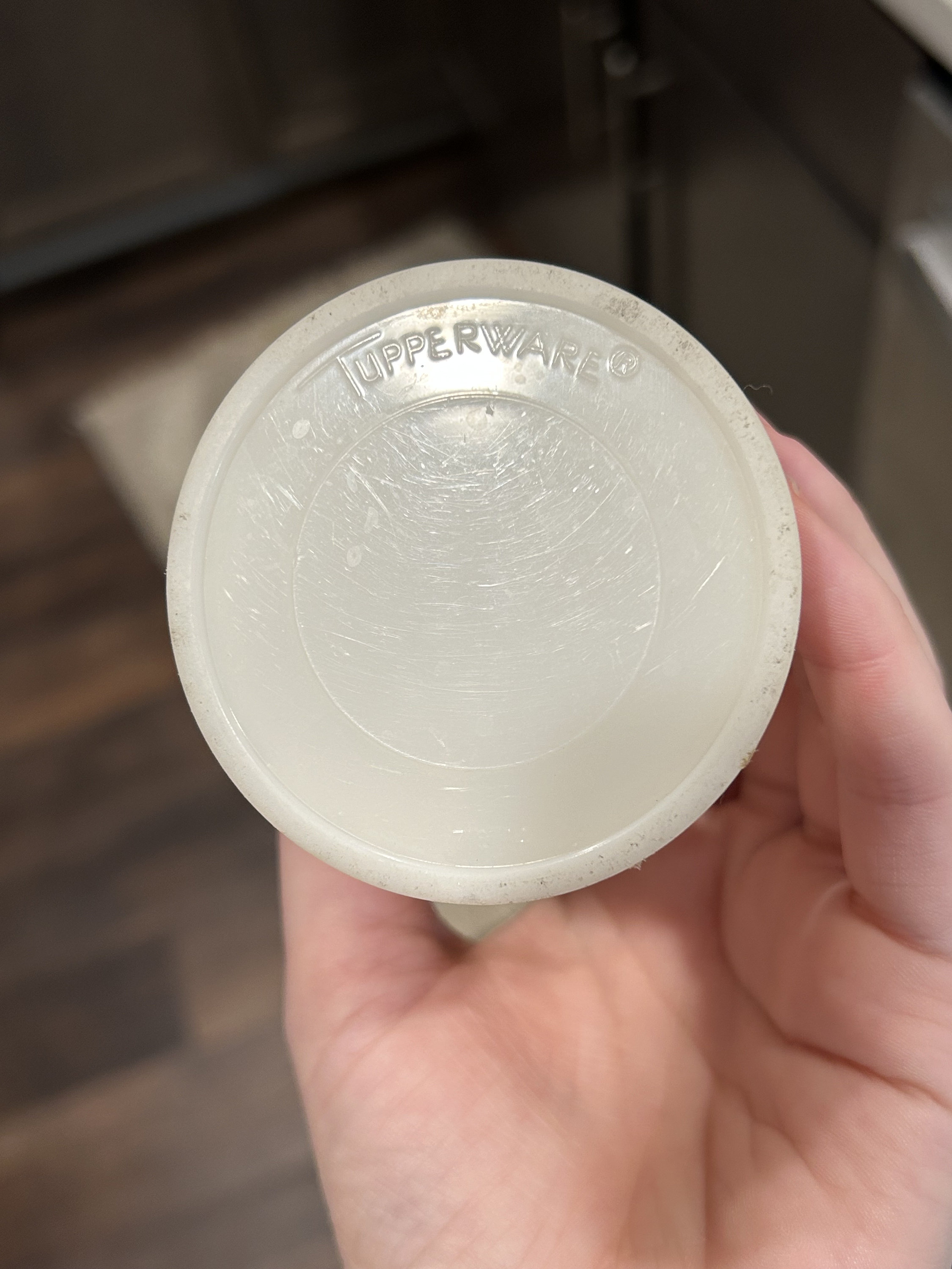 Vintage Tupperware Salt & Pepper Shakers Sheer White Retro Pillar - Etsy