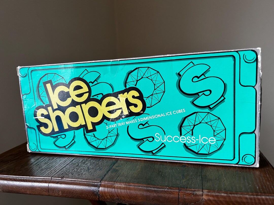 Vintage Diamond & Dollar Sign Ice Cube Shapers Tray ‘success Ice” - Etsy