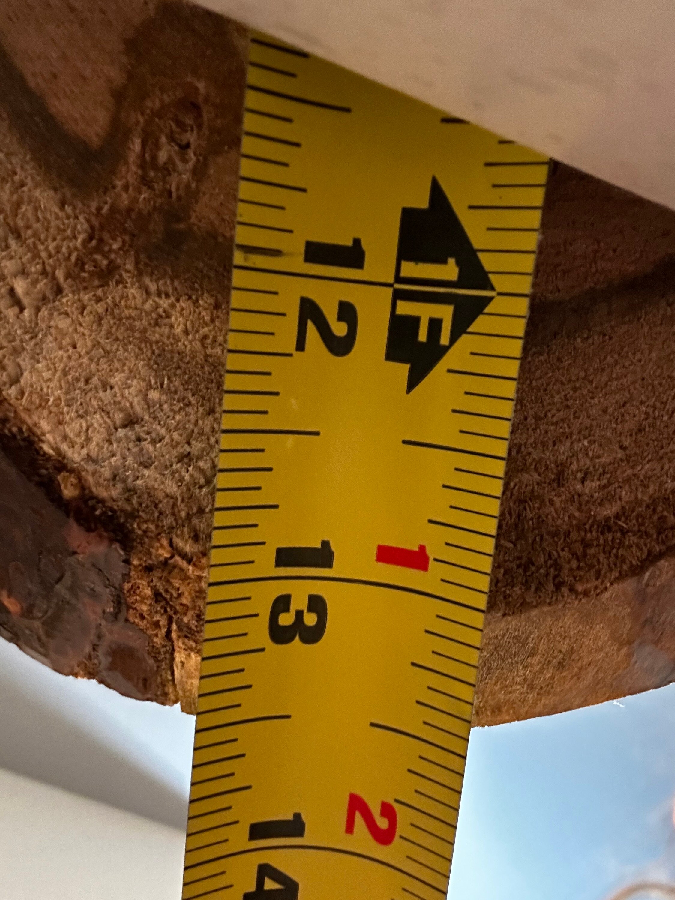 Vintage MCM Wooden Tree Trunk Melting Wall Clock - Etsy