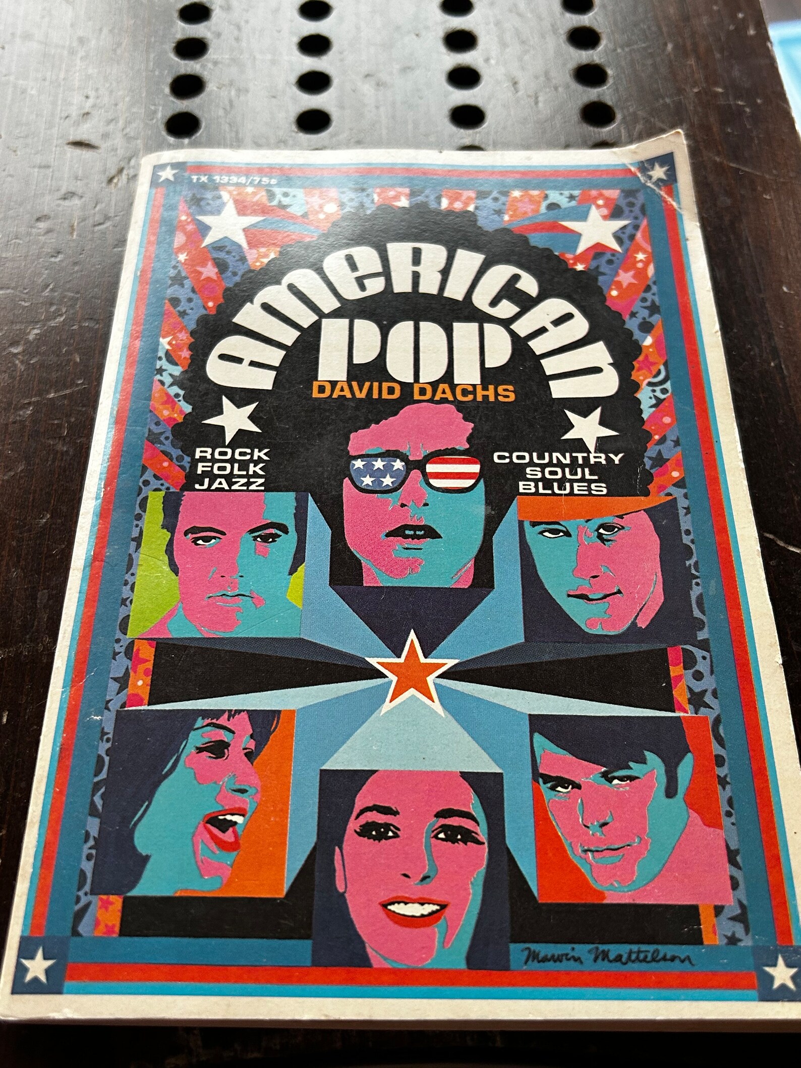 Vintage Coffee Table Bookshelf American Pop Music Book - Etsy