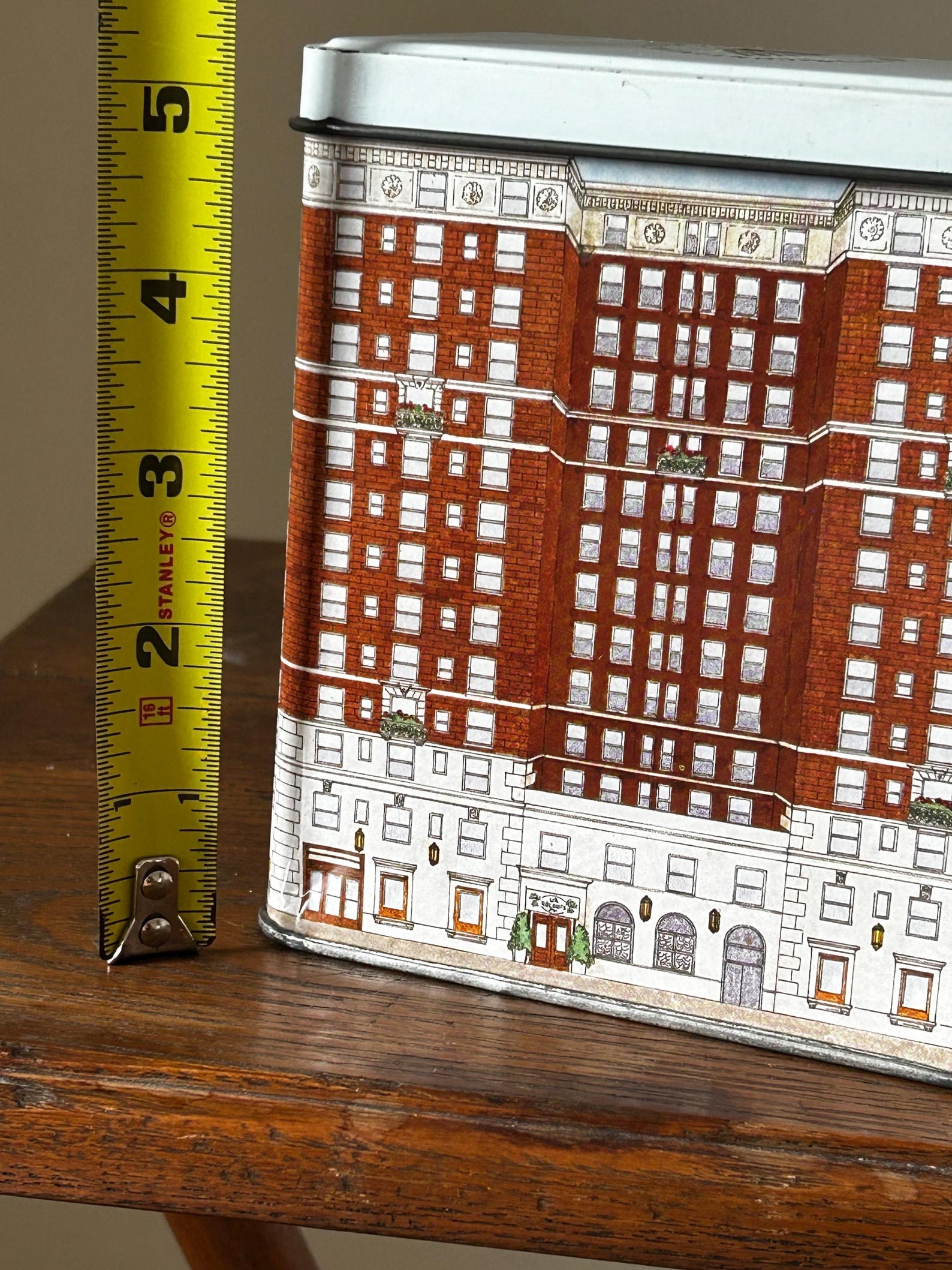 Vintage Intercontinental New York Barclay Hotel Metal Tin | Decorative ...