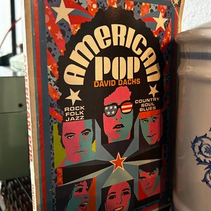 Vintage Coffee Table Bookshelf American Pop Music Book - Etsy