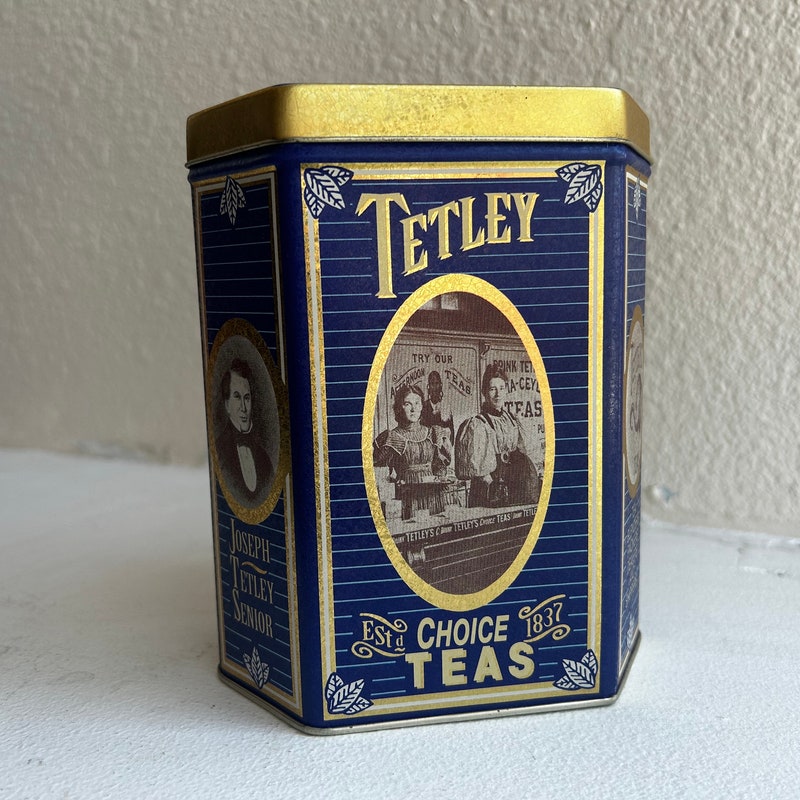 Vintage Tea Tins - Etsy
