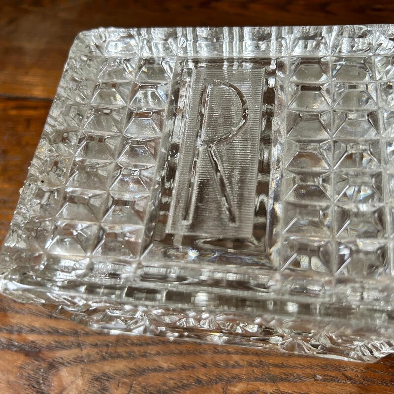 Vintage Glass Box - Etsy