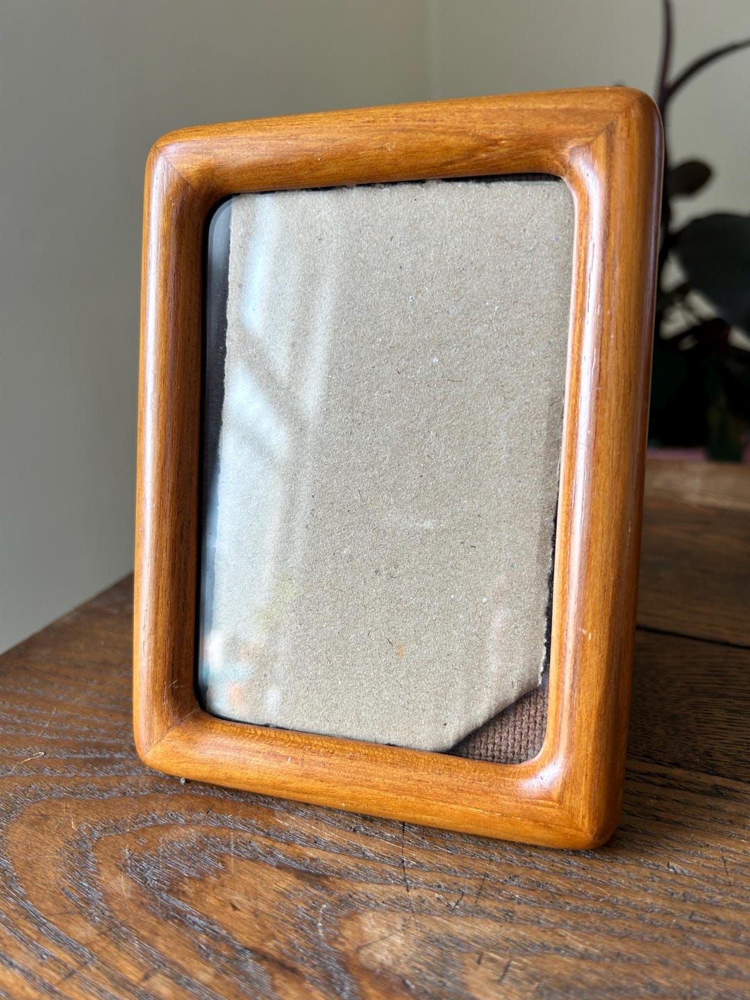 Vintage MCM Teak Wood 3 by 5 Inch Picture Frame - Etsy