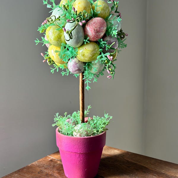Easter Egg Topiary Tree - Etsy