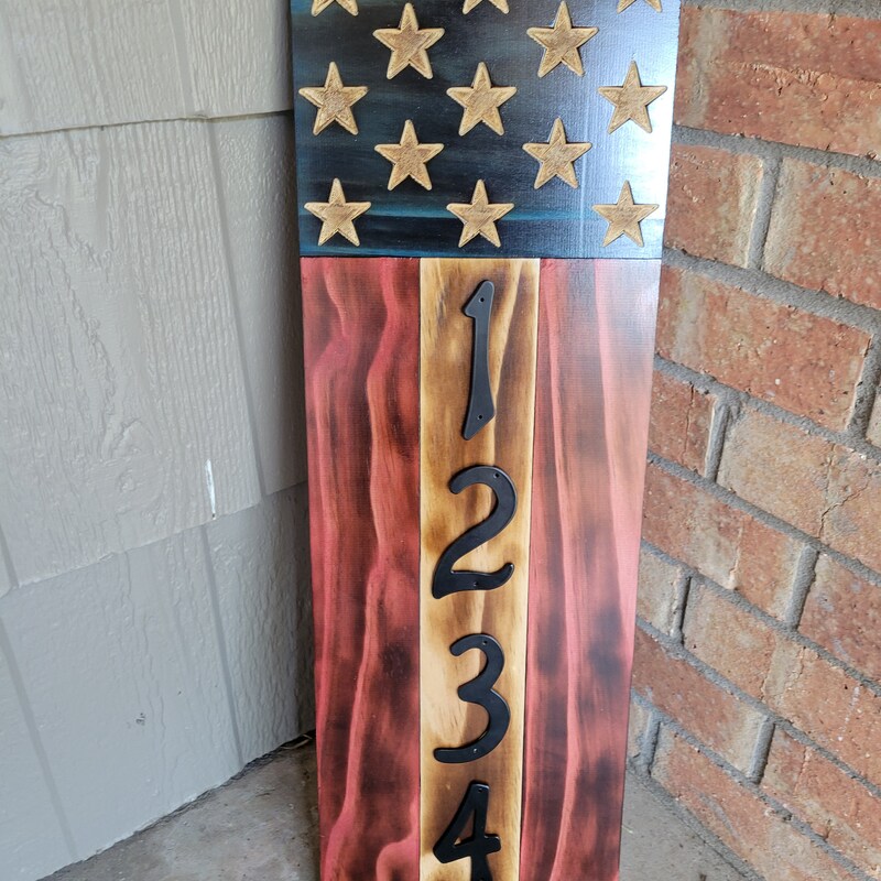 Patriotic Porch Sign - Etsy
