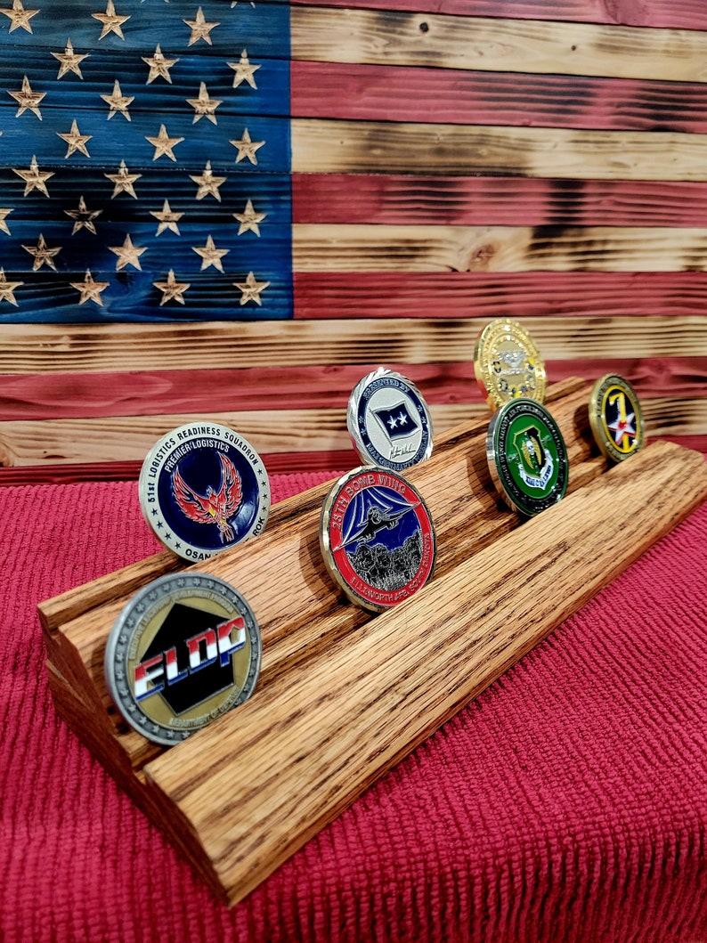 Challenge Coin Rack - Etsy
