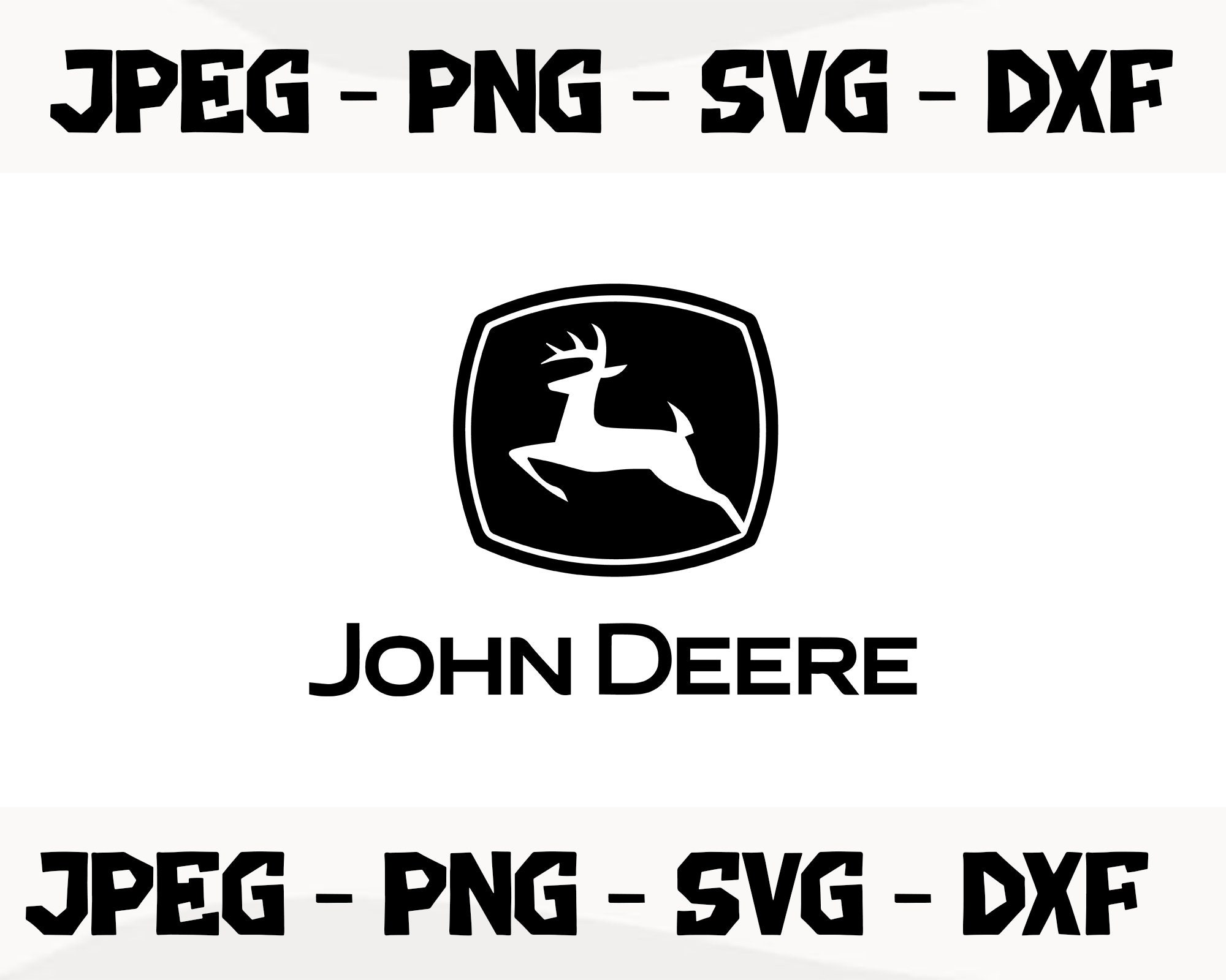 John Deere Logo Image in SVG AI and PNG Instant Downlaod - Etsy Canada
