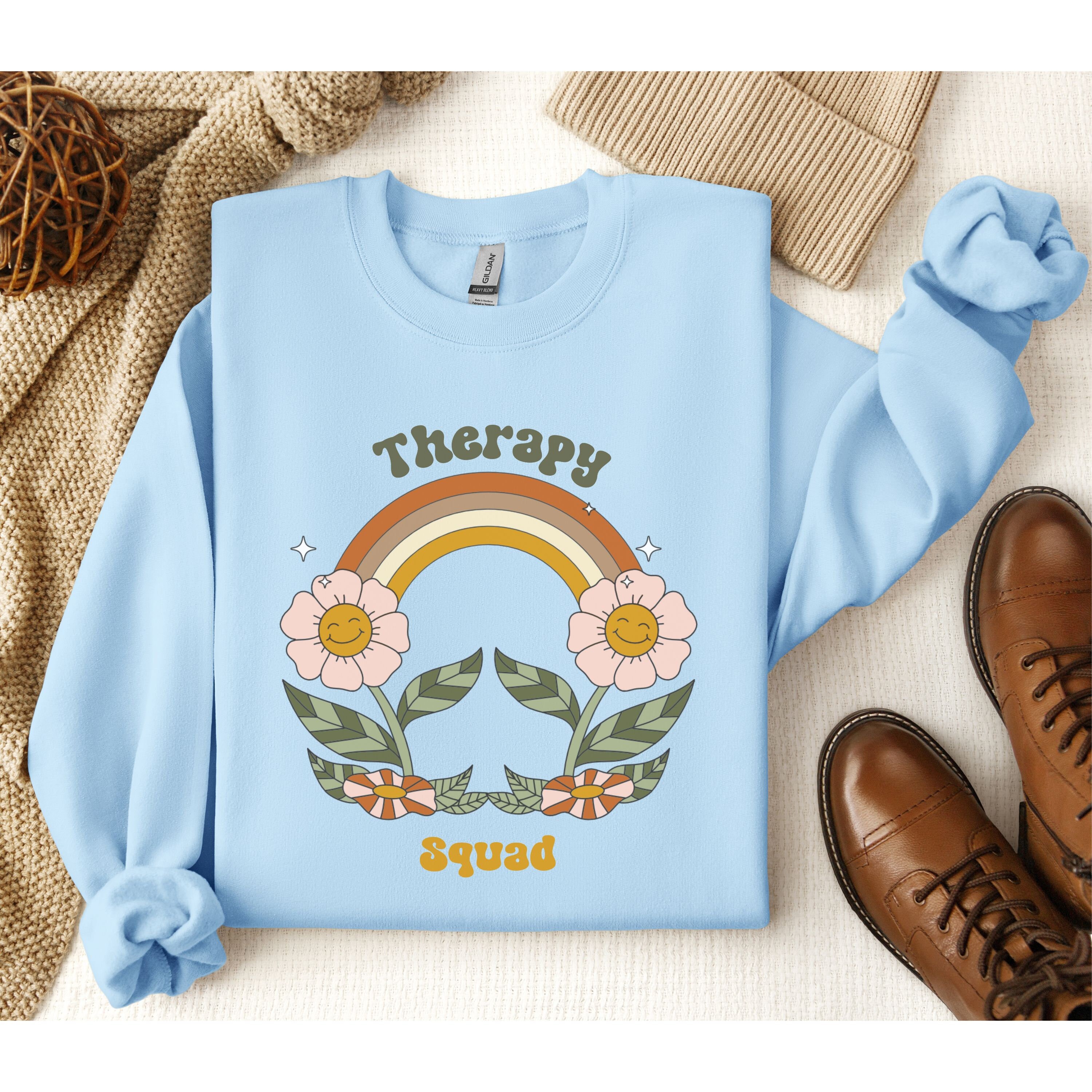 Therapy Squad Sweatshirt, Rehab Team, Rehabilitation Shirt, Therapy ...