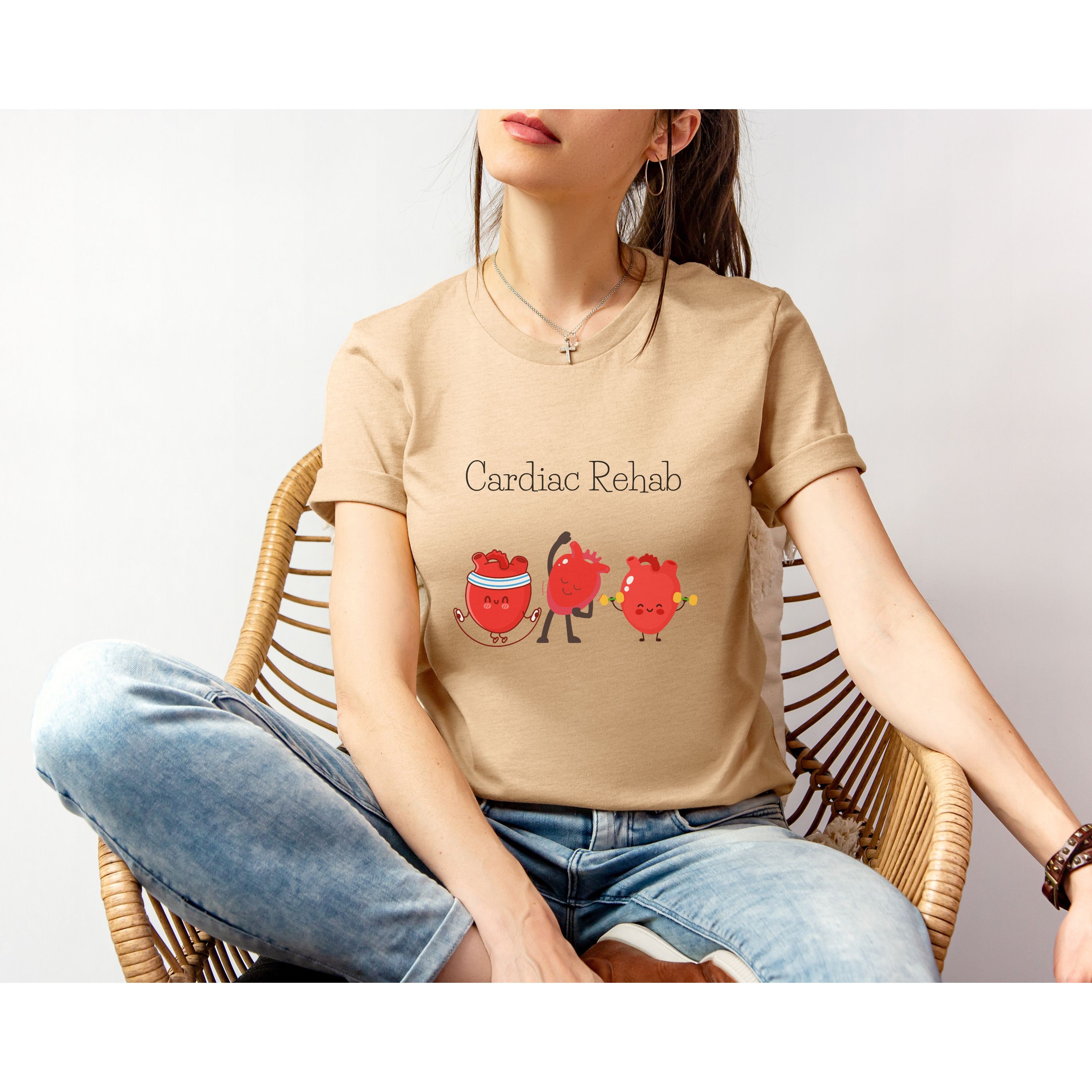 Cardiac Rehab Tee, Physical Therapist Shirt, Nurse Sweatshirt, Rehab ...