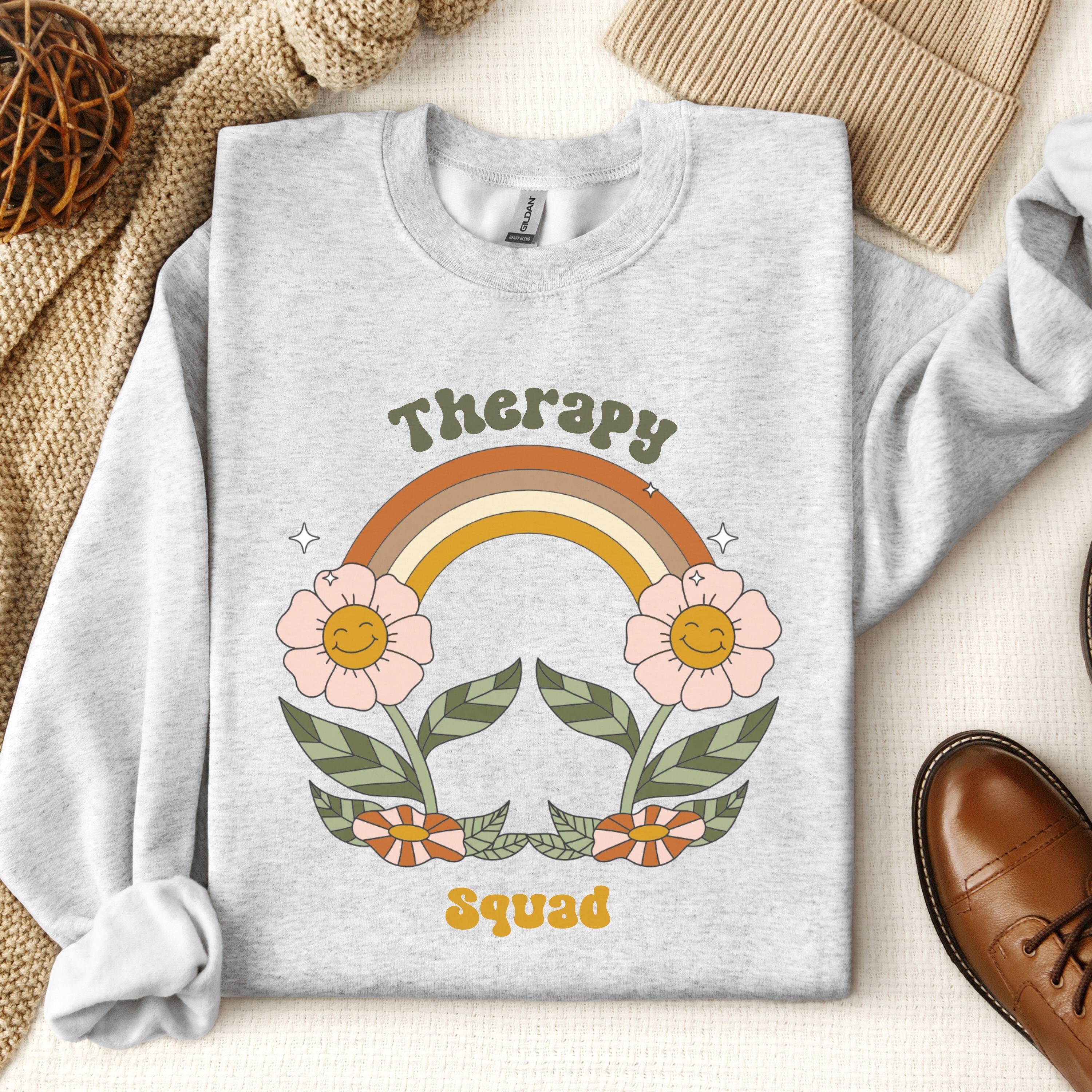 Therapy Squad Sweatshirt, Rehab Team, Rehabilitation Shirt, Therapy ...