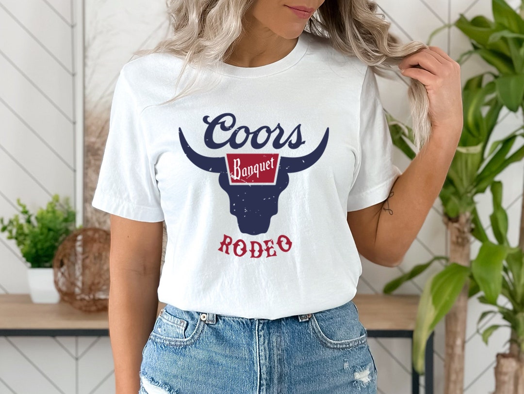 Trendy Coors Rodeo Western Tshirt, Vintage Coors Rodeo Shirt, Retro ...