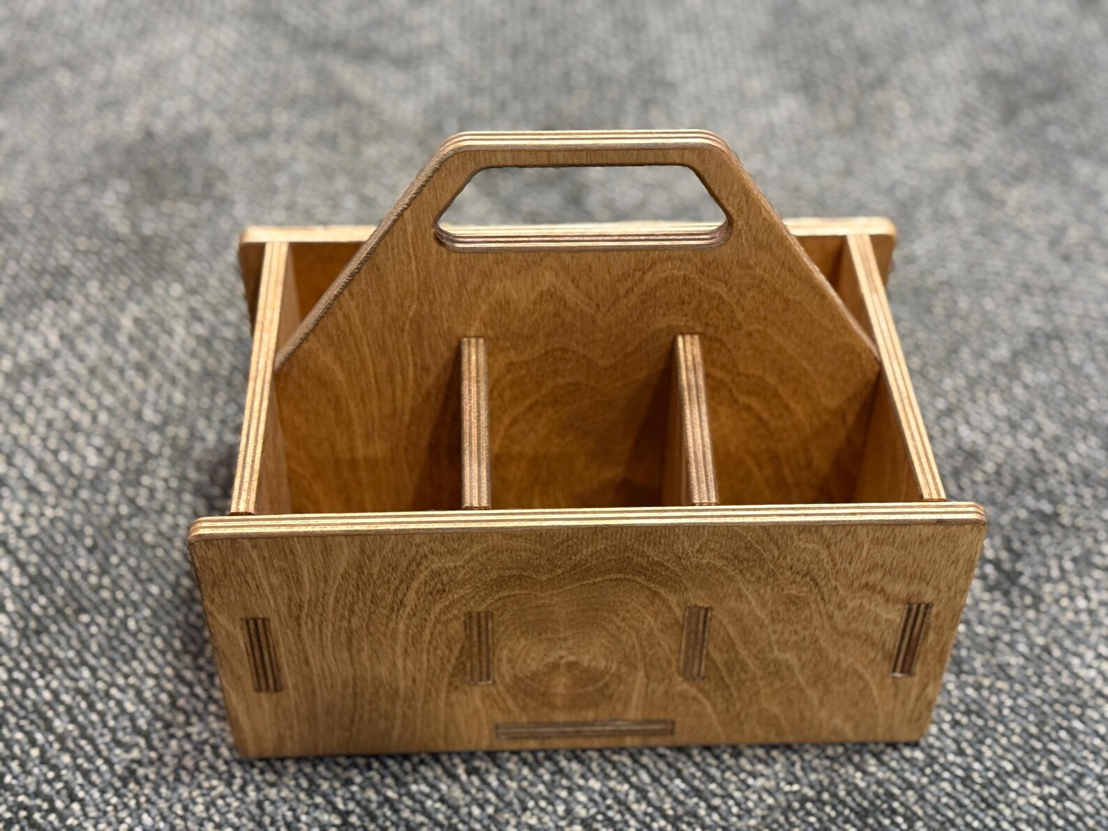 Beer Beverage Box Carrier Caddy 6 Pack Holder CNC Template Digital ...