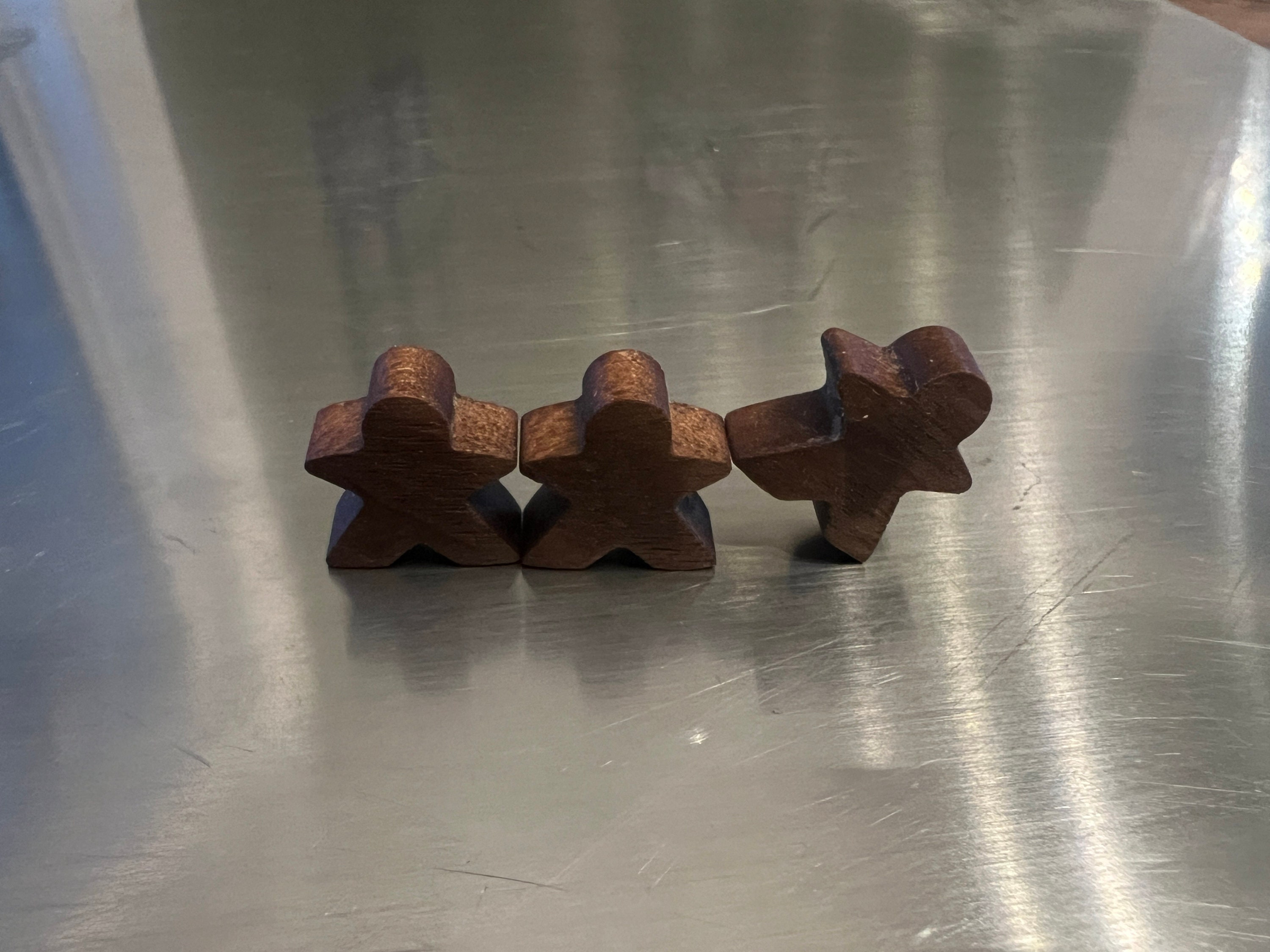 Meeple CNC Laser Digital Download File. 20 Pcs. Game People Piece ...