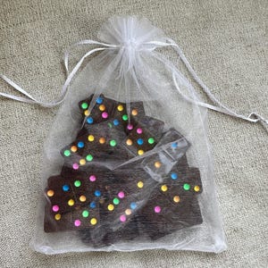 Cosmic Brownie Inspired Dominoes Set of 28 Games Custom Dominoes - Etsy