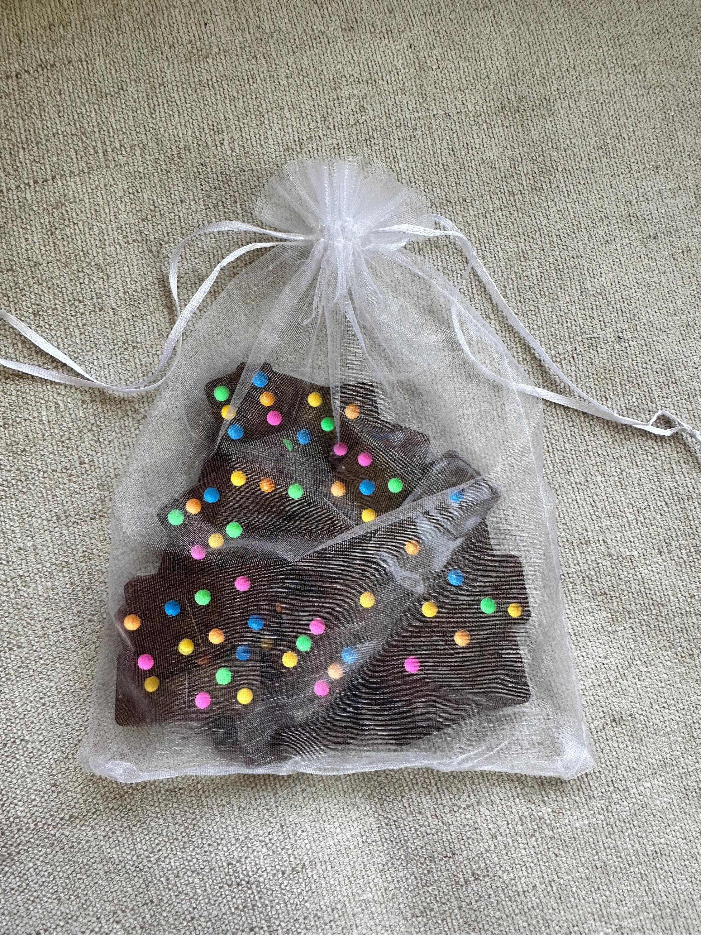 Cosmic Brownie Inspired Dominoes Set of 28 Games Custom Dominoes - Etsy