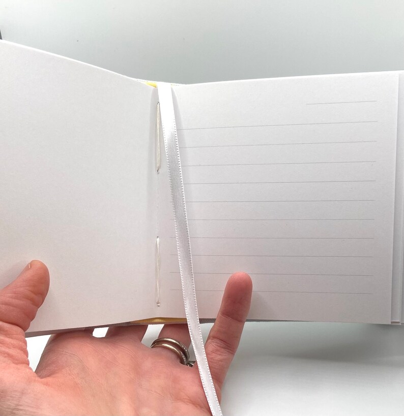 Handbound Mini Baby Book Babys 1st Birthday Baby Gift Baby Shower ...