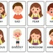 Kids Emotions Flashcards. 32 Printable Emotion Cards for Toddlers and ...