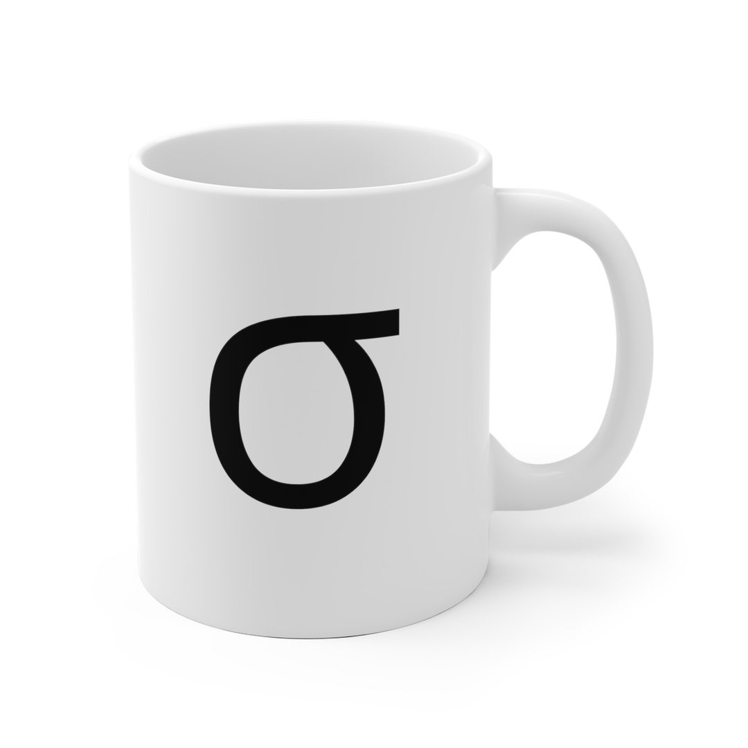 Standard Deviation White Ceramic Coffee Mug, Data Science Mug, Data Mug ...