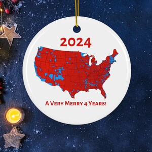 Electoral Map 2024 Election American President Trump Red Wave Stunning ...