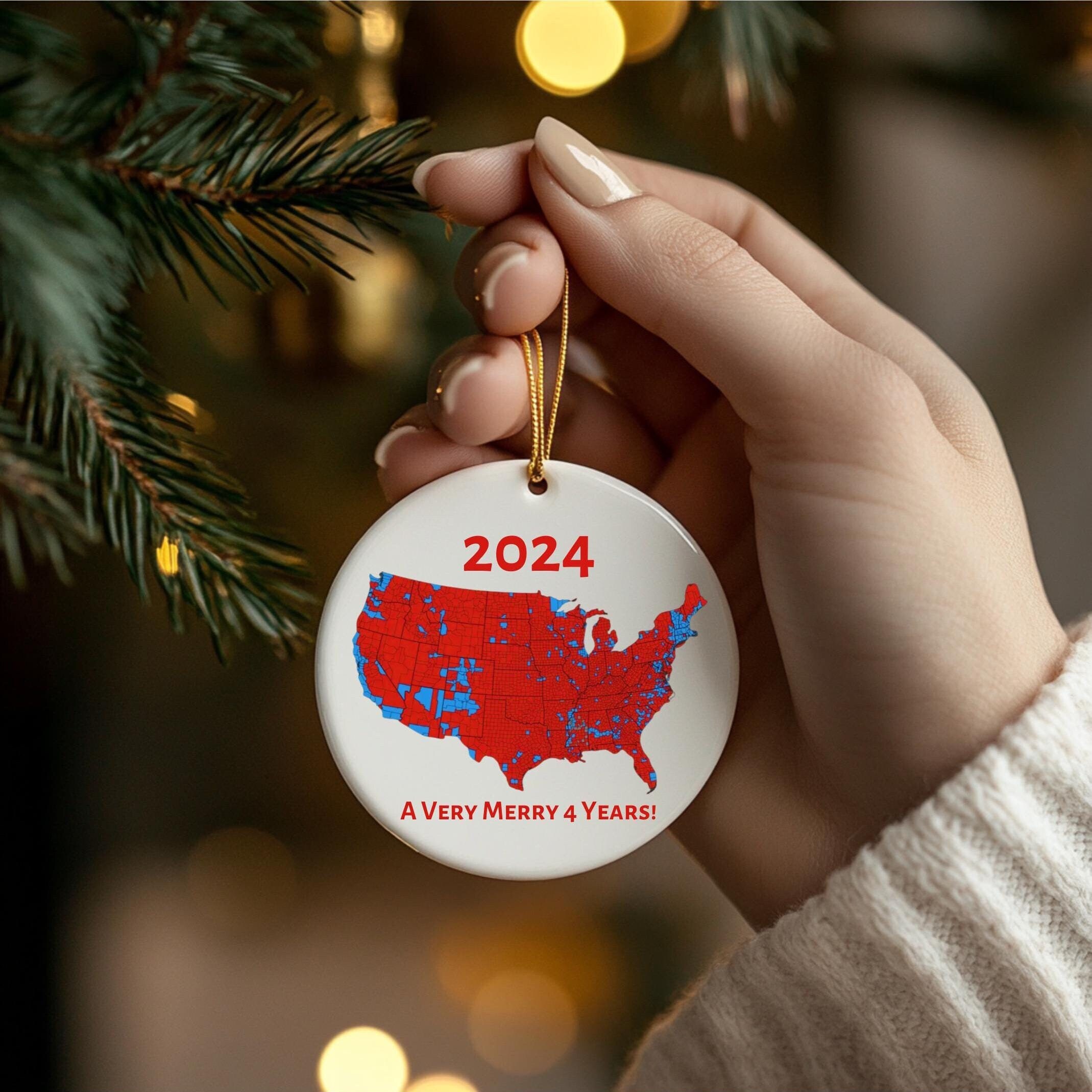 Electoral Map 2024 Election American President Trump Red Wave Stunning ...