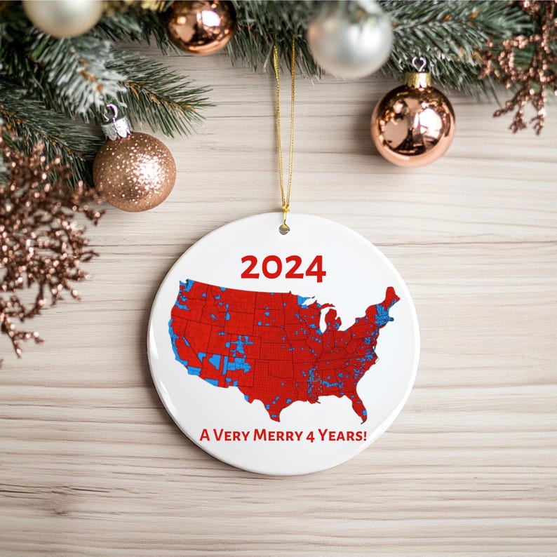 Electoral Map 2024 Election American President Trump Red Wave Stunning ...