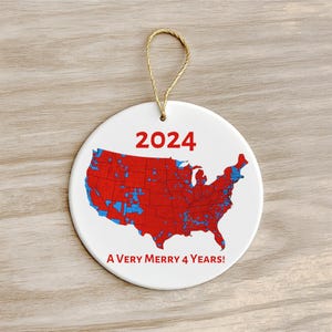 Electoral Map 2024 Election American President Trump Red Wave Stunning ...