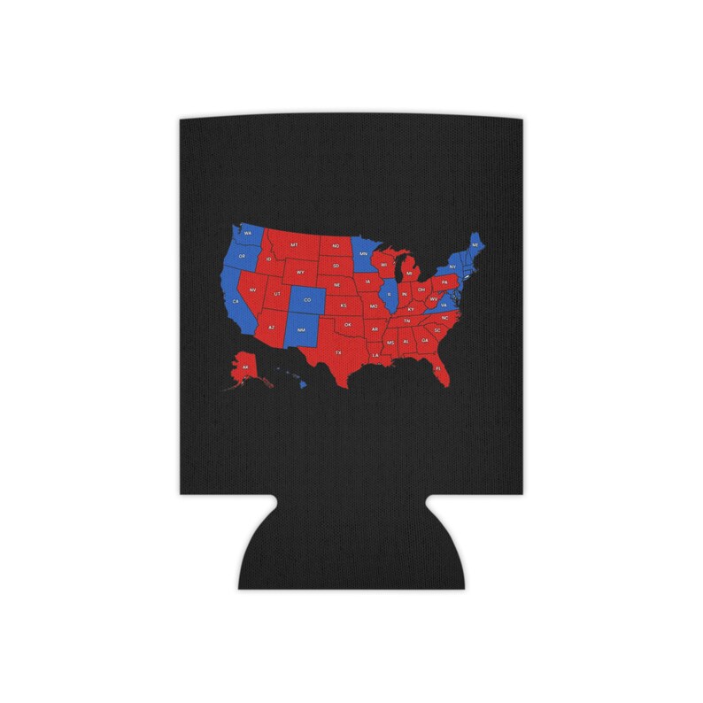 Electoral College Map Can Cooler, 2024 Election Map Drink Cooler, USA ...