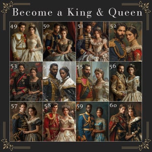 Custom Royal Portrait Oil Painting From Photo, Renaissance Portrait ...
