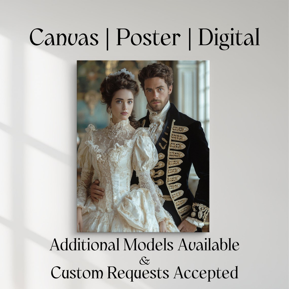 Custom Royal Portrait From Photo, Victorian Portrait, Custom Historical ...