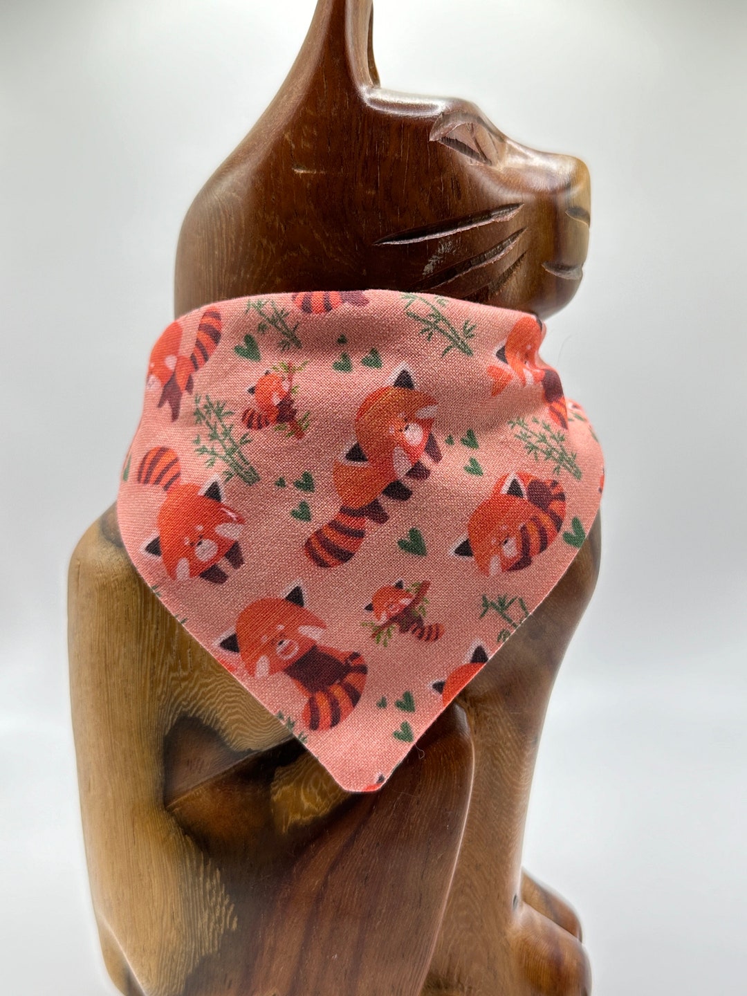 RED PANDAS Cat Bandana With Breakaway Collar - Etsy