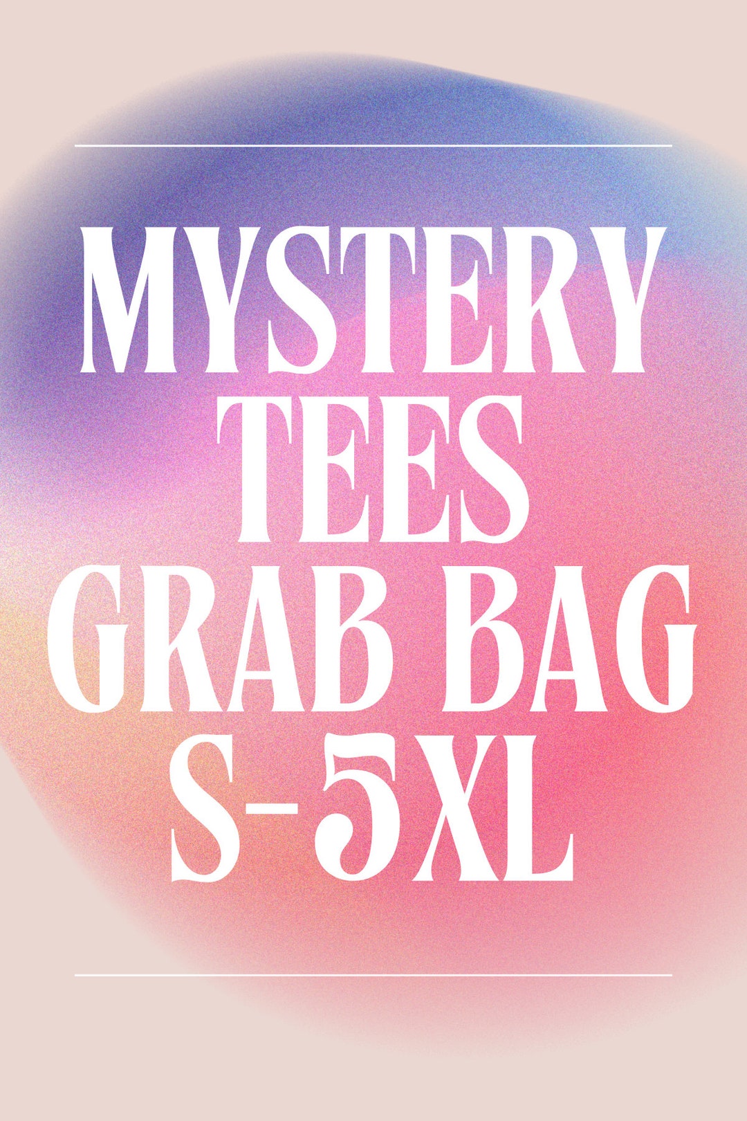 MYSTERY T SHIRT - Etsy