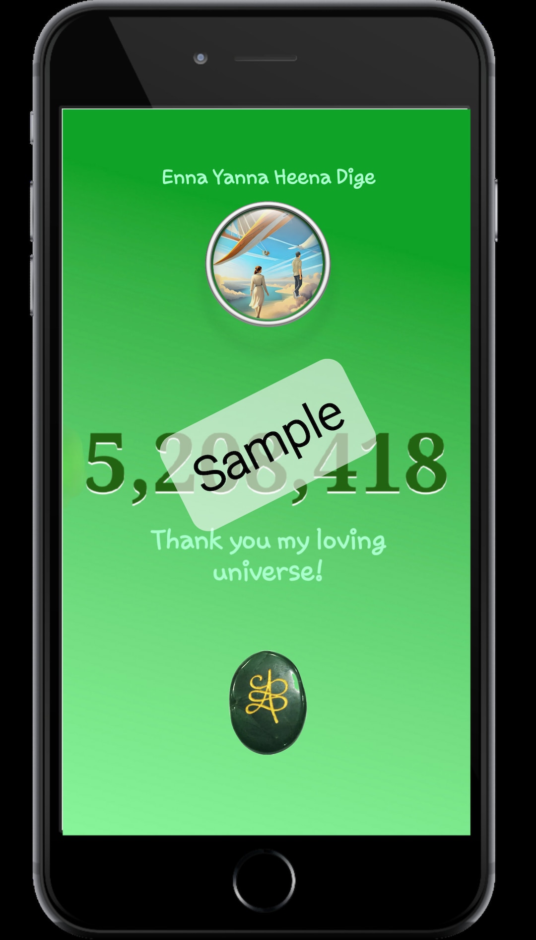 Wealth Attraction Digital Wallpaper for Your Mobile Phones, Attract Unexpected Money, Enhances ...