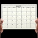 2025 Calendar, Printable, Minimalist Simple Calendar Planner, A4 Size ...