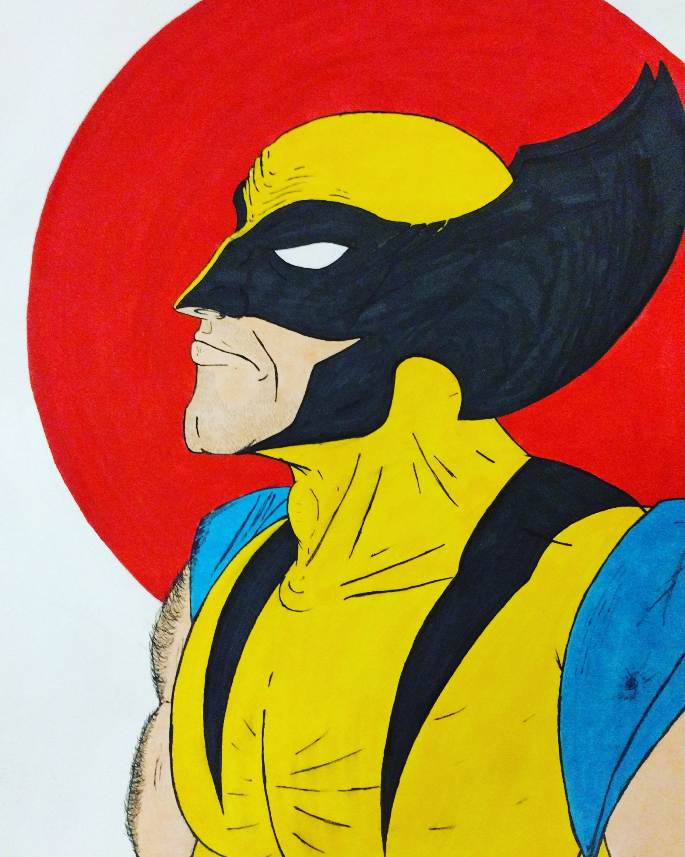 Wolverine Yellow and Black - Etsy