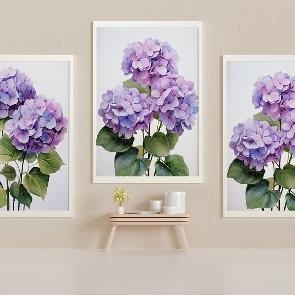 Hydrangea Print - Etsy