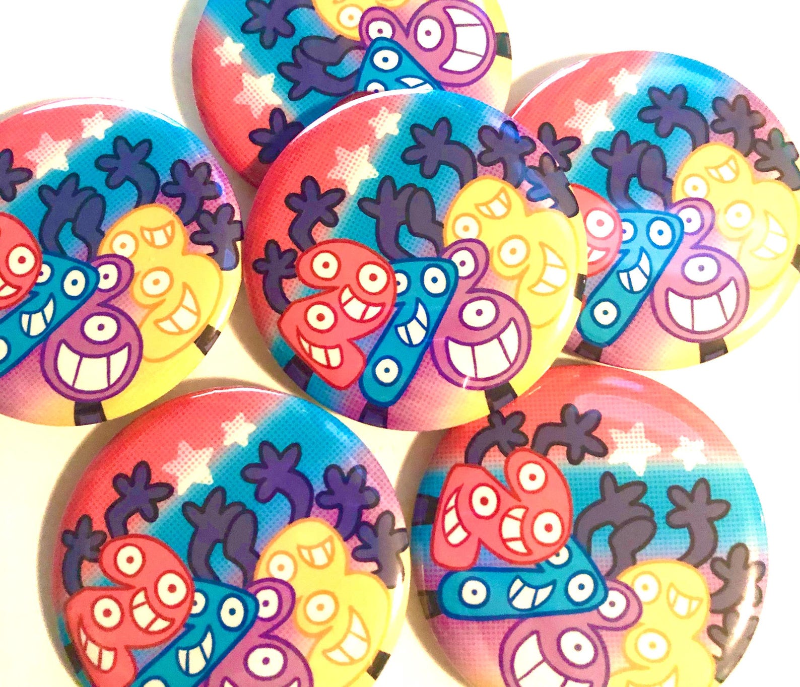 BFDI 2763 Algebralien 2.25 in Button Pin - Object Show - Etsy