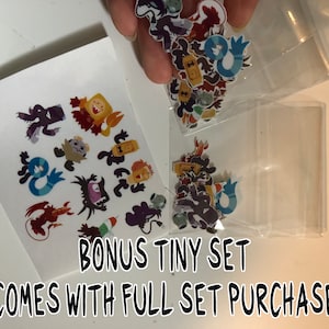Small TFMI Chibi Character Stickers - Object Show - Etsy
