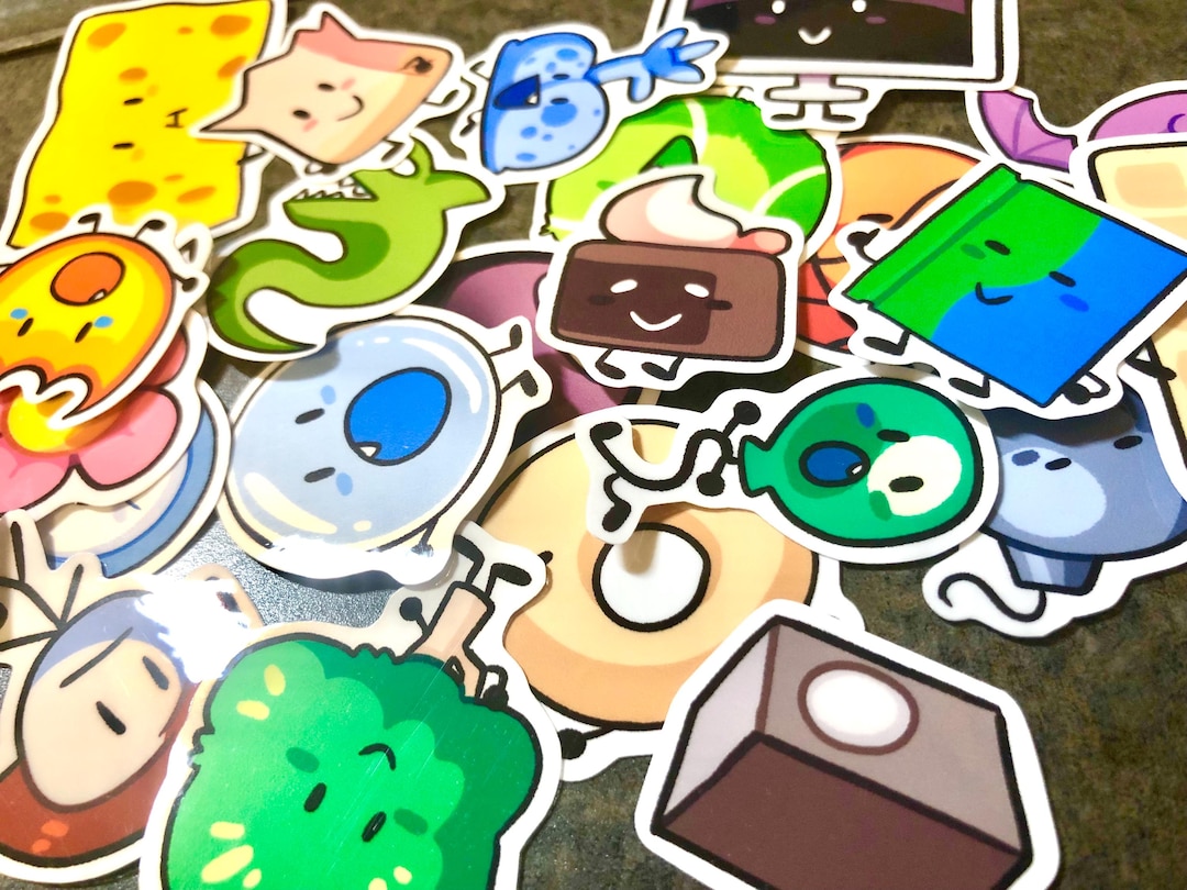 Small Battle for Dream Island (BFDI, BFB, TPOT) Object Show Vinyl ...