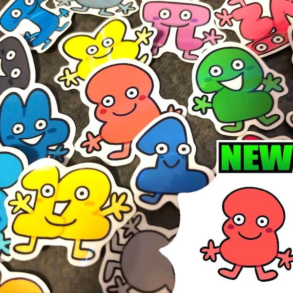 Sticker Pack Bfdi - Etsy