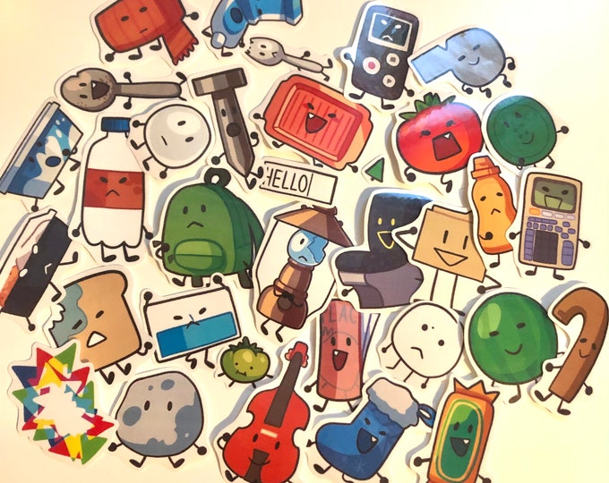 Small HFJONE Object Show Vinyl Stickers - Etsy