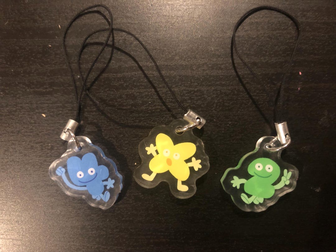 Four Two X BFB BFDI Phone Charm - Object Show - Etsy