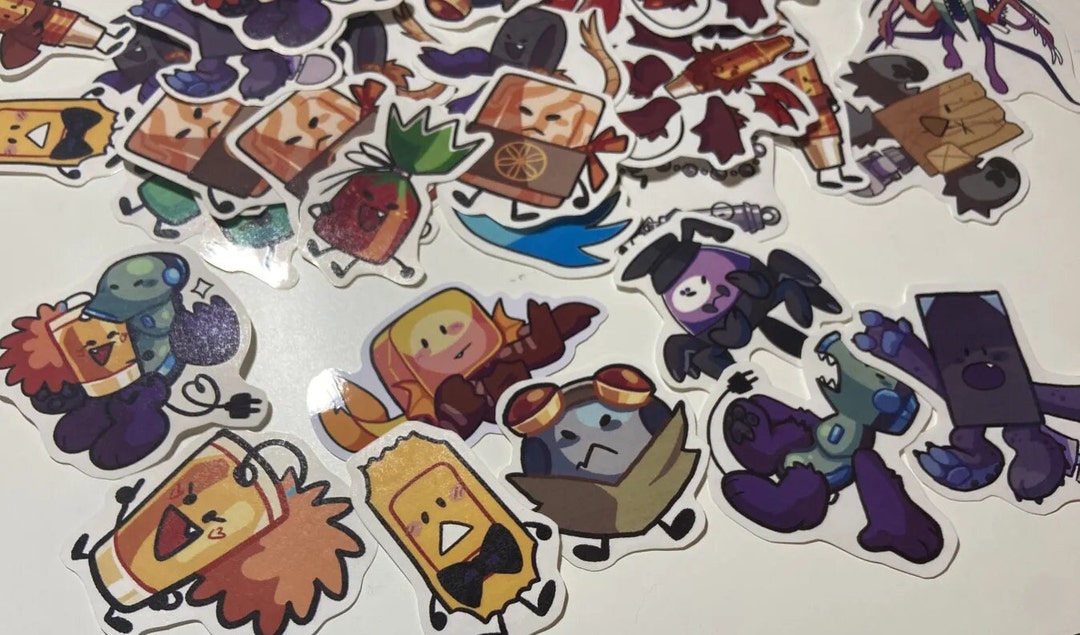 Small TFMI Chibi Character Stickers - Object Show - Etsy