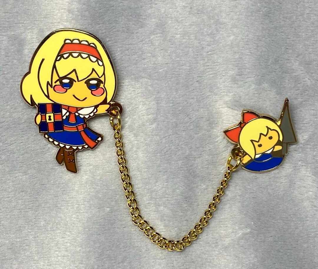 Touhou Project Alice Margatroid Enamel Pin 東方 - Etsy