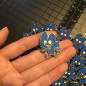 BFB Four Enamel Pin BFDI - Object Show - Etsy Canada