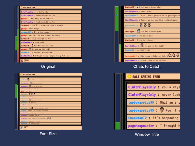 Stardew Valley Inspired Animated Chat Widget – Fishing Stream Overlay ...