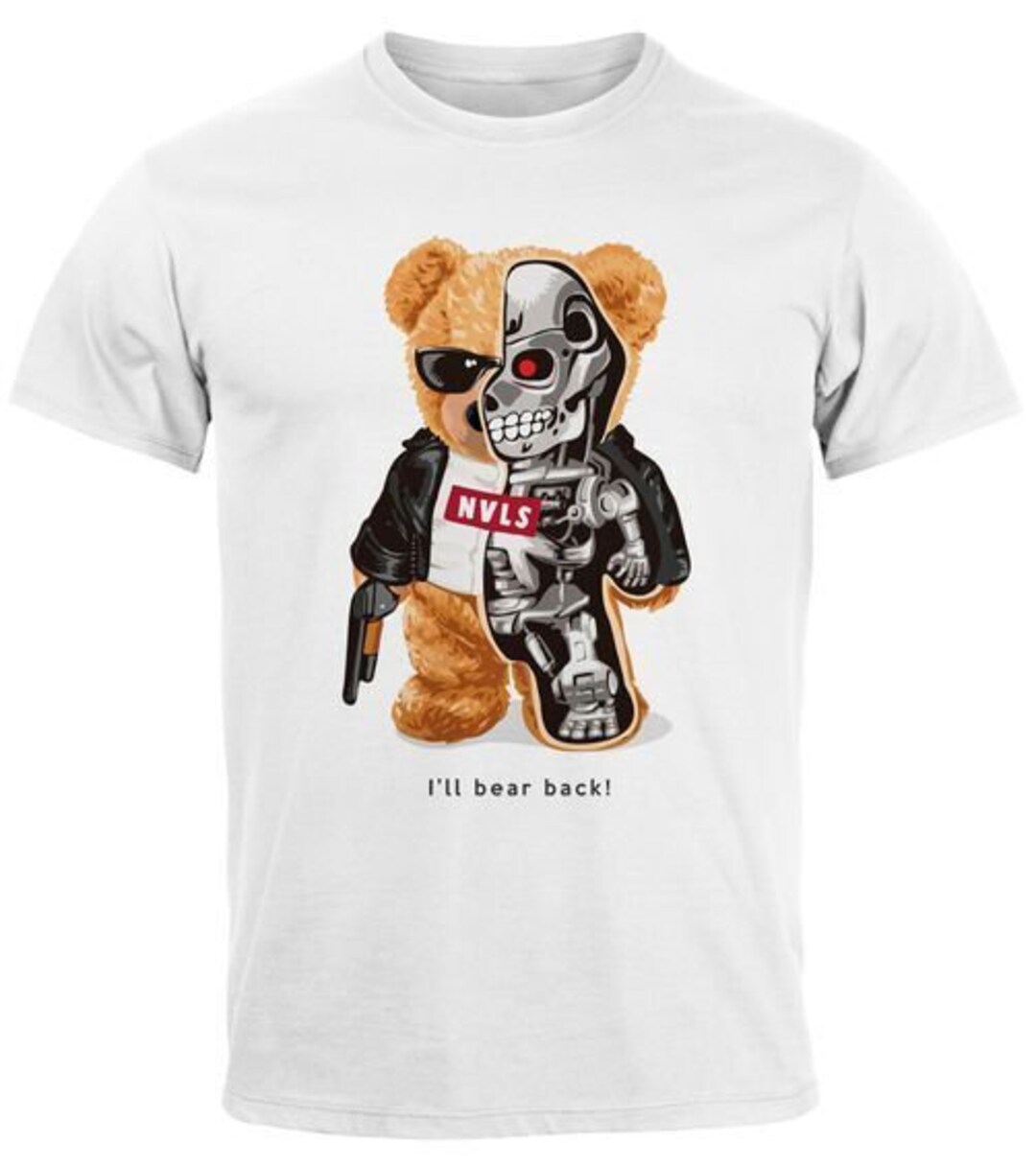 Teddy Bear I'll Bear Back Meme Parody Saying Techwear - Etsy